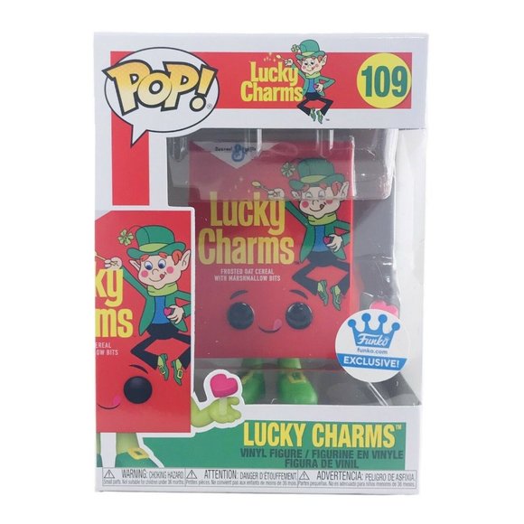 Funko | Toys | Funko Pop Lucky Charms Cereal Box Funko Shop Exclusive 9 ...